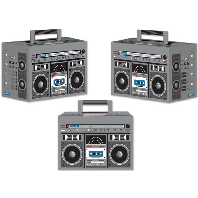 Boom Box Favor Boxes: Party at Lewis Elegant Party Supplies, Plastic ...