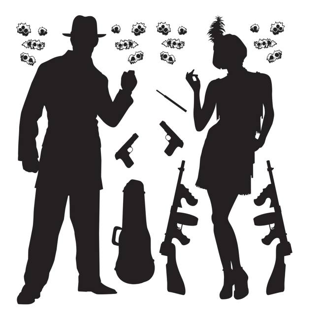 Gangster Props: Party at Lewis Elegant Party Supplies, Plastic ...