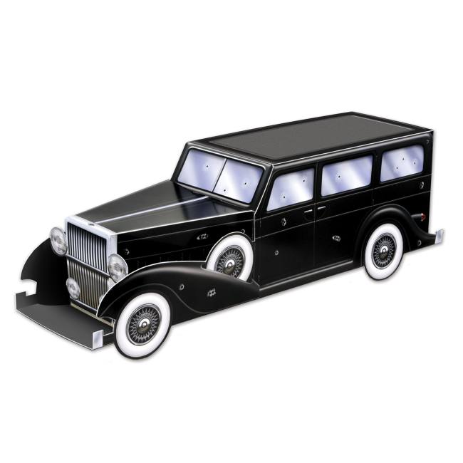Gangster Car Cardboard Centerpiece Favor Box: Party at Lewis Elegant ...