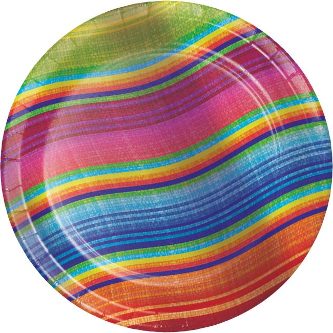Serape 7-inch Plates: Party at Lewis Elegant Party Supplies, Plastic ...