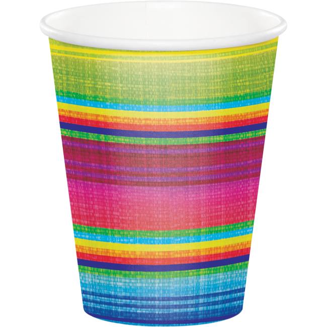 Serape 9oz Hot/Cold Cups: Party at Lewis Elegant Party Supplies ...