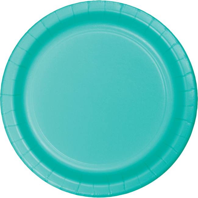 Teal Lagoon Heavy Duty 10-inch Paper Plates: Party at Lewis Elegant ...