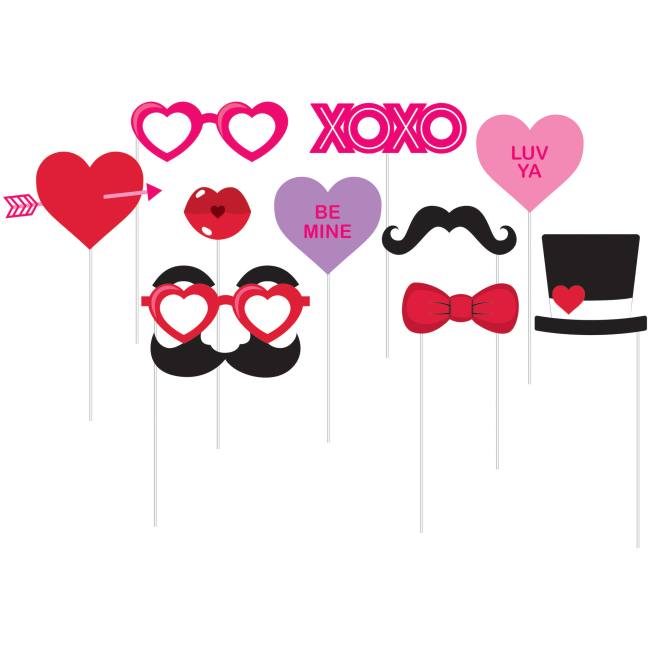 Valentine Photo Props: Party at Lewis Elegant Party Supplies, Plastic ...
