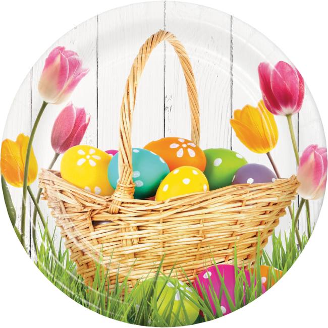 Easter Basket Bounty 9-inch Plates: Party at Lewis Elegant Party ...