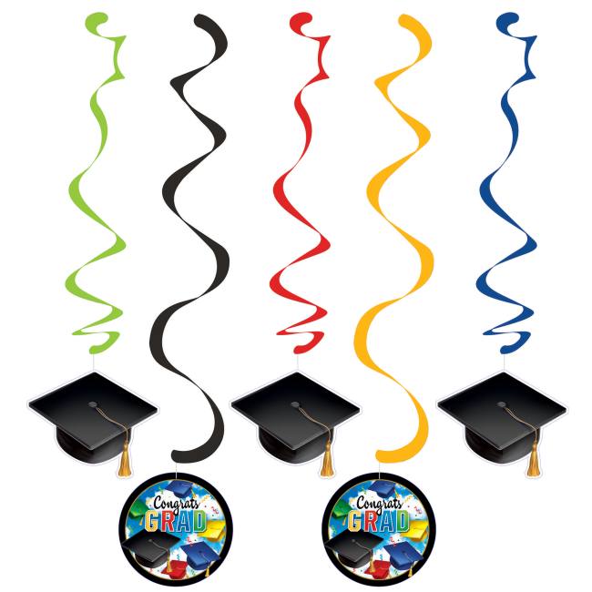 Graduation Celebration Hanging Dangler Decorations: Party at Lewis ...
