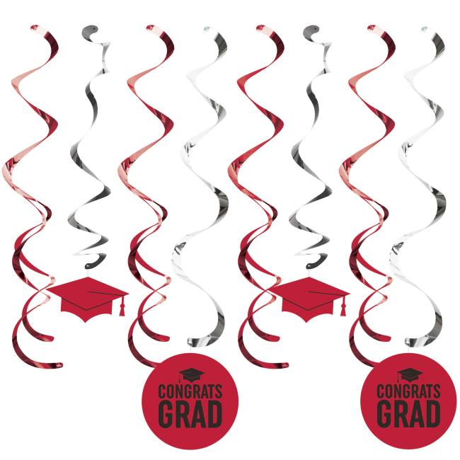 Graduation Deluxe Hanging Danglers Red: Party at Lewis Elegant Party ...