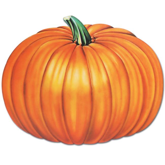 Pumpkin 24-inch Cutout: Party at Lewis Elegant Party Supplies, Plastic ...