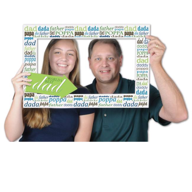 Father's Day Photo Fun Frame: Party at Lewis Elegant Party Supplies ...