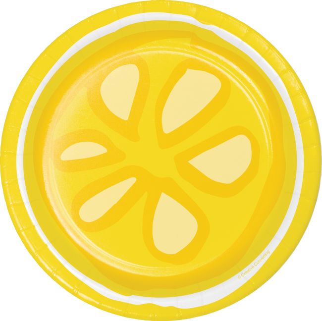 Picnic Lemonade 7-inch Plates: Party at Lewis Elegant Party Supplies ...