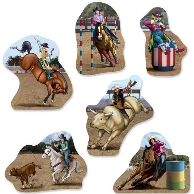 Rodeo Cutouts: Party at Lewis Elegant Party Supplies, Plastic ...