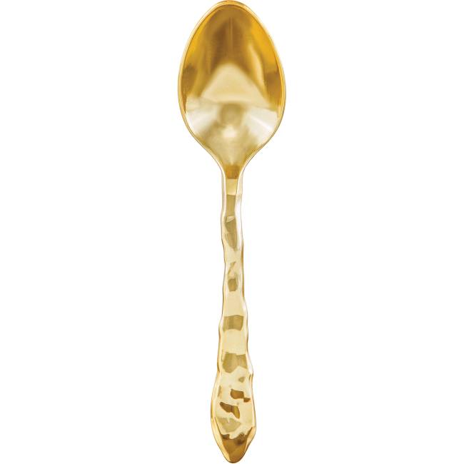 Rock Gold Mini Tasting Spoons: Party at Lewis Elegant Party Supplies ...