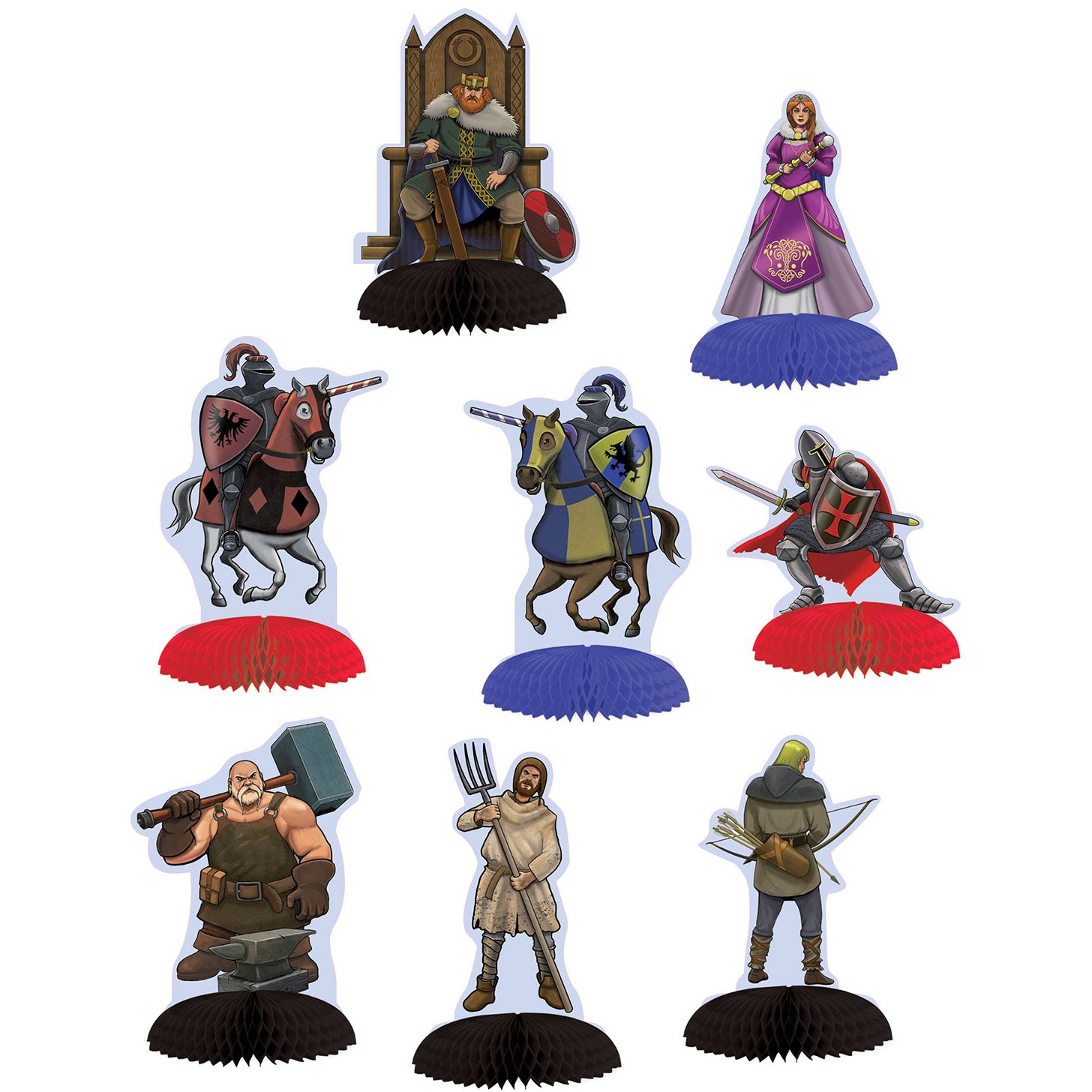 Medieval Knights Mini Centerpiece Set: Party at Lewis Elegant Party ...