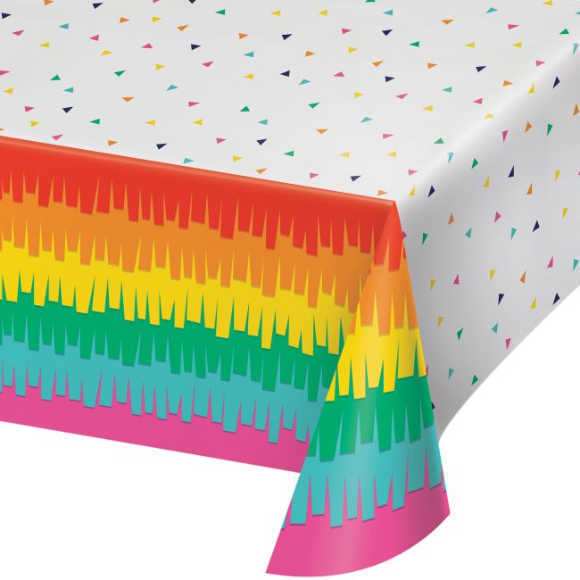 Fiesta Fun Plastic Tablecloth: Party at Lewis Elegant Party Supplies ...