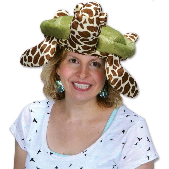 Plush Sea Turtle Hat: Party at Lewis Elegant Party Supplies, Plastic ...