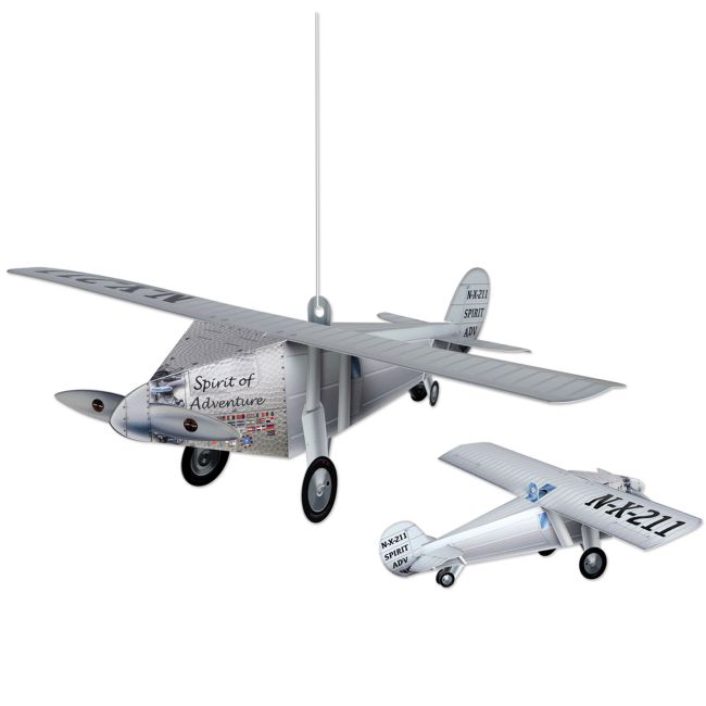 3-D Hanging Paper Airplane Decoration: Party at Lewis Elegant Party ...