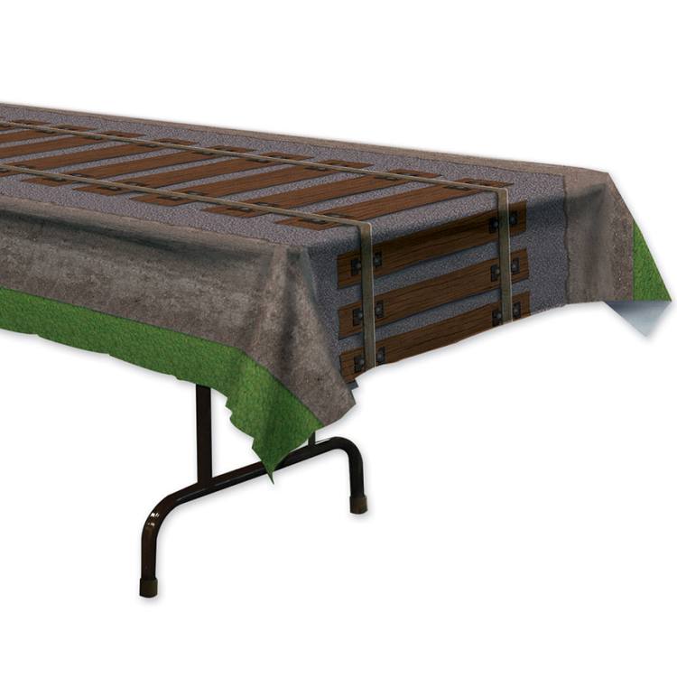 Railroad Track Plastic Tablecloth: Party at Lewis Elegant Party ...