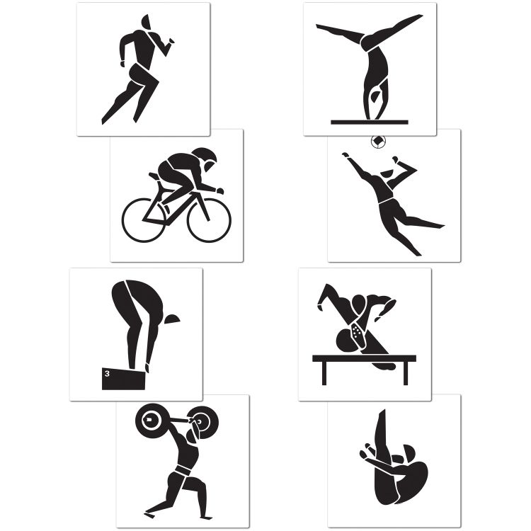Summer Olympic Sports Cutouts: Party at Lewis Elegant Party Supplies ...
