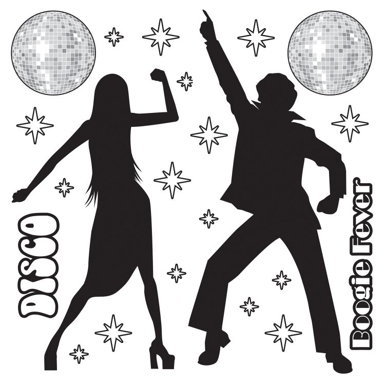 Disco Dancer Props: Party at Lewis Elegant Party Supplies, Plastic ...