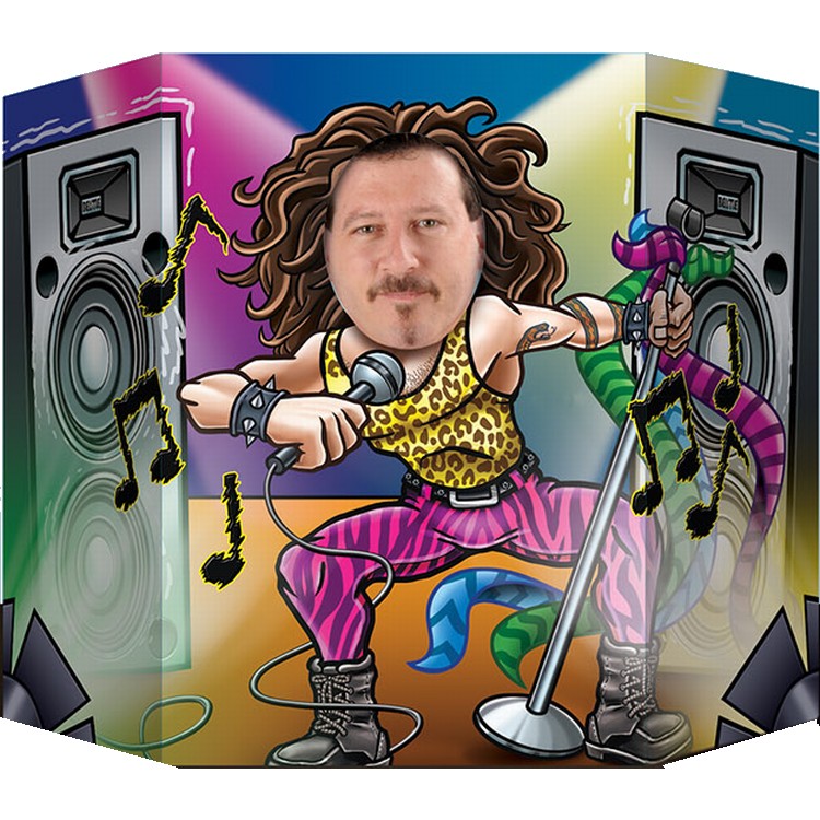 1980's Rocker Photo Prop: Party at Lewis Elegant Party Supplies ...