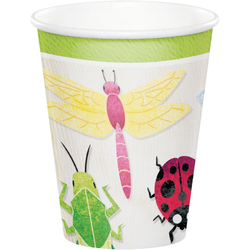 Insect Party 9 oz Hot/Cold Cups: Party at Lewis Elegant Party Supplies ...