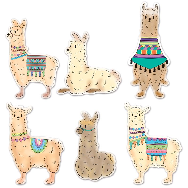 Llama Cutout Assortment: Party at Lewis Elegant Party Supplies, Plastic ...