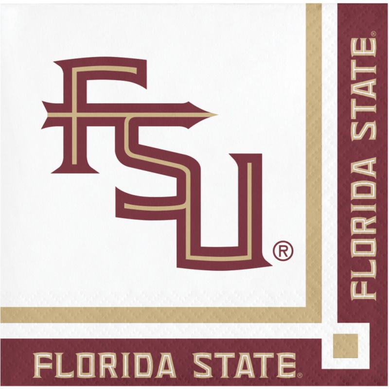 Florida State Seminoles Beverage Napkins: Party at Lewis Elegant Party ...