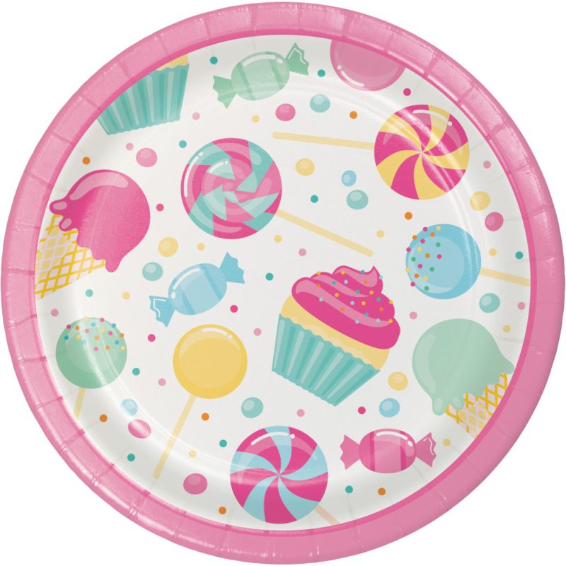 Candy Bouquet 7-inch Plates: Party at Lewis Elegant Party Supplies ...