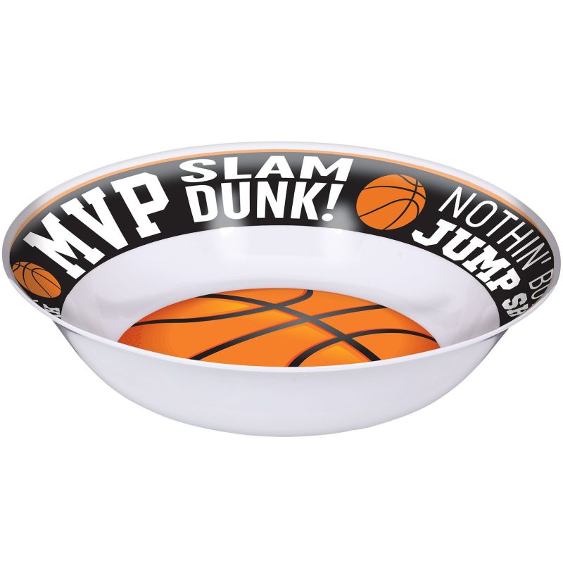 Nothin But Net Basketball 13-inch Plastic Bowl: Party at Lewis Elegant ...