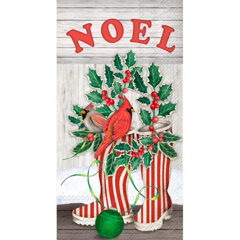 Cardinal Noel 3-Ply Guest Dinner Napkins: Party at Lewis Elegant Party ...