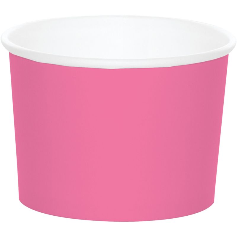 Candy Pink Paper Treat Cups: Party at Lewis Elegant Party Supplies ...