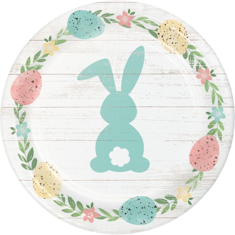 Farmhouse Easter 7-inch Plates: Party at Lewis Elegant Party Supplies ...