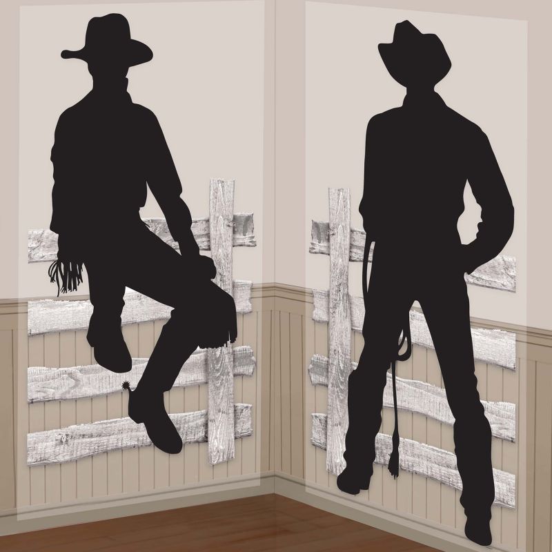 Western Scene Setter Cowboy Props: Party at Lewis Elegant Party ...