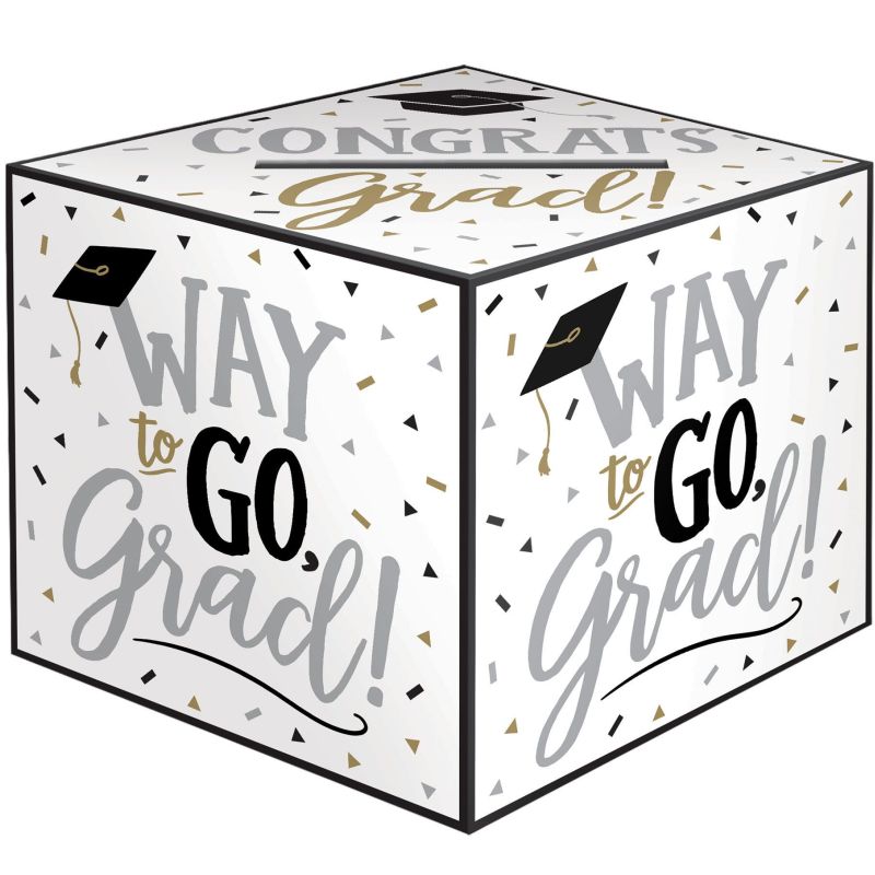 Graduation Way To Go Card Collection Box: Party at Lewis Elegant Party ...