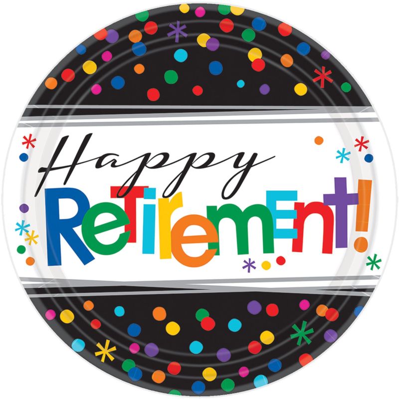 Officially Retired 7-inch Plates: Party at Lewis Elegant Party Supplies ...
