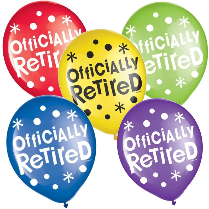 Officially Retired 12-inch Latex Balloons: Party at Lewis Elegant Party ...