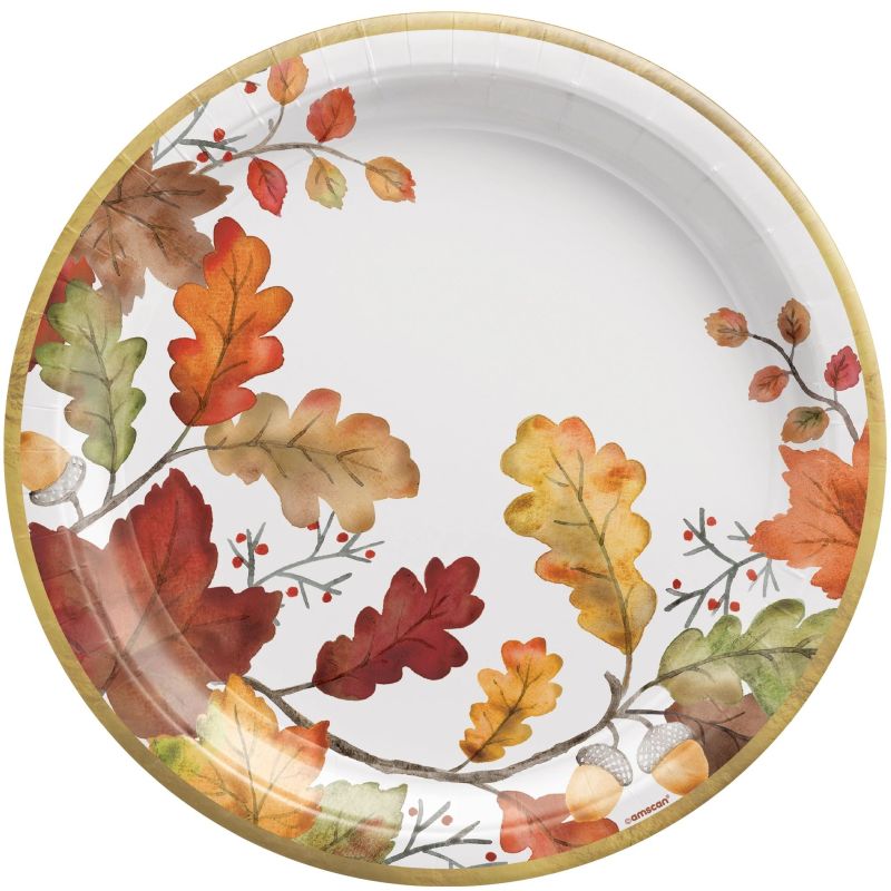 Nature's Harvest 10.5" Plates: Party at Lewis Elegant Party Supplies ...
