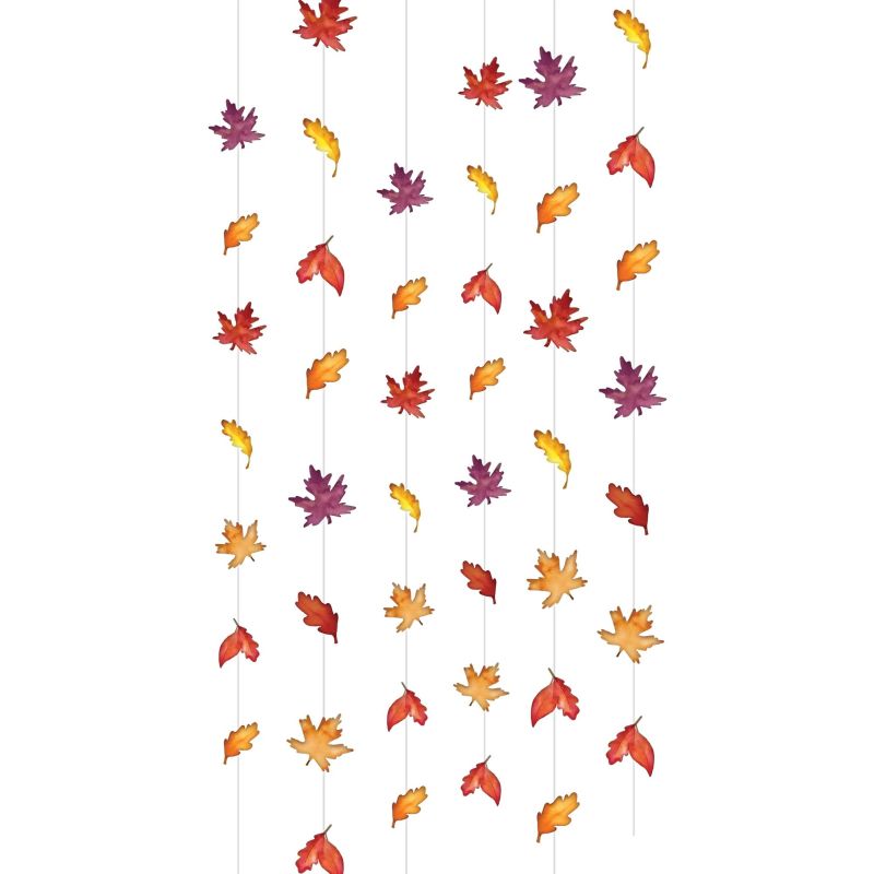 Autumn Leaves Hanging String Decoration: Party at Lewis Elegant Party ...