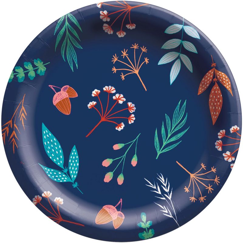 Fall Gather 6.75" Plates: Party at Lewis Elegant Party Supplies ...