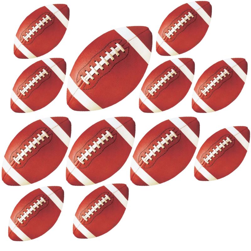 Football Value Pack Assorted Cutouts: Party at Lewis Elegant Party ...