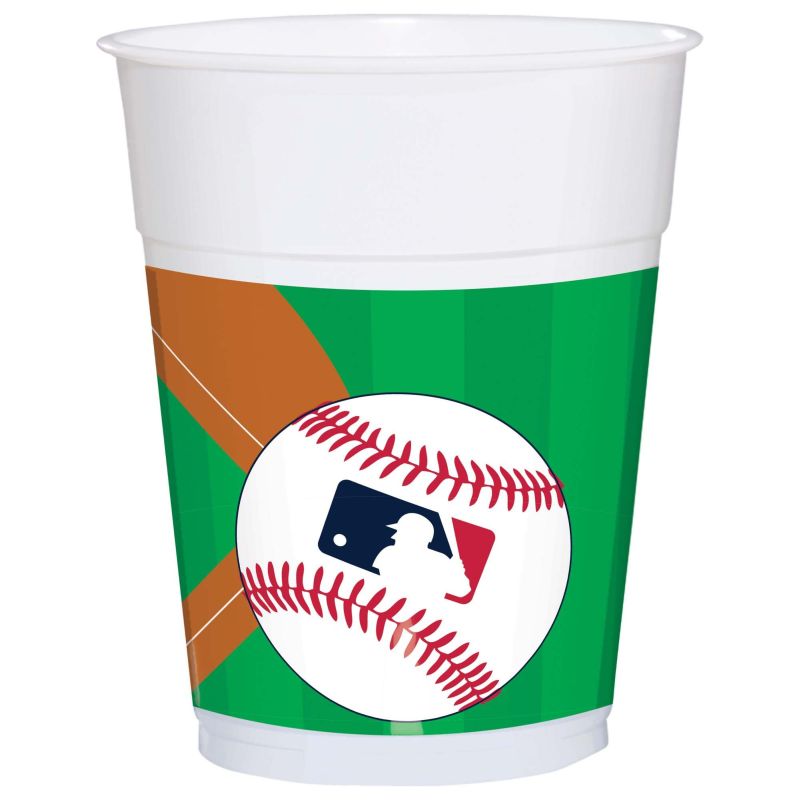 Major League Baseball 16 oz Plastic Cups: Party at Lewis Elegant Party ...