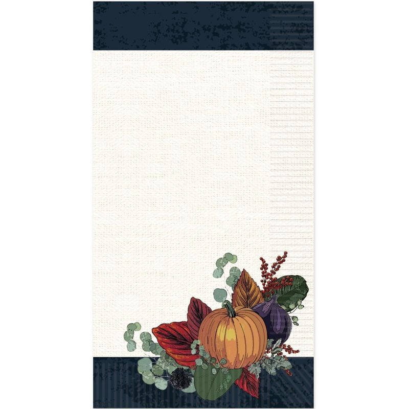 Fall Thanksgiving Guest Dinner Napkins: Party at Lewis Elegant Party ...