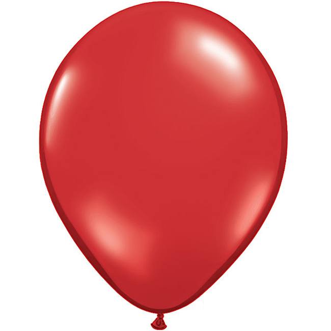 Ruby Red Jewel 11-inch Qualatex Latex Balloons: Party at Lewis Elegant ...