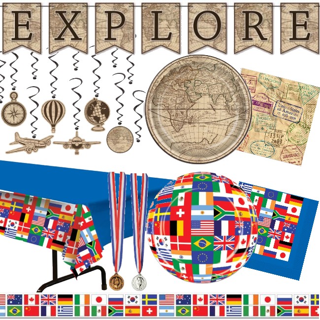 International: Party at Lewis Elegant Party Supplies, Plastic ...